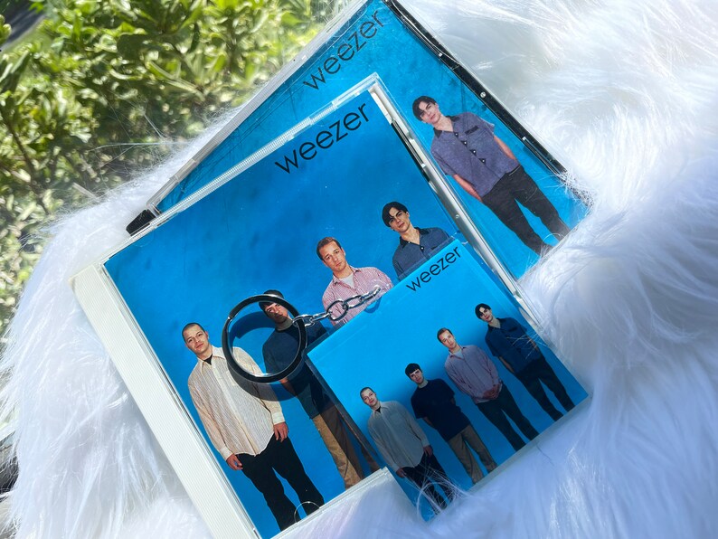 Weezer Blue Album Acrylic Keychain/ Charm - Etsy Australia