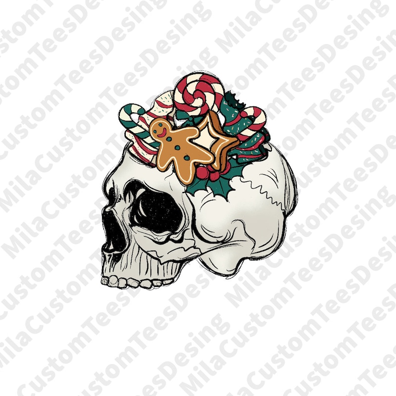 Gingerbread Skeleton - Etsy