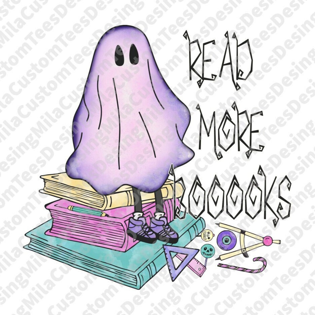 Read More Books Png,halloween Png,spooky Babe Png,happy Halloween Png ...