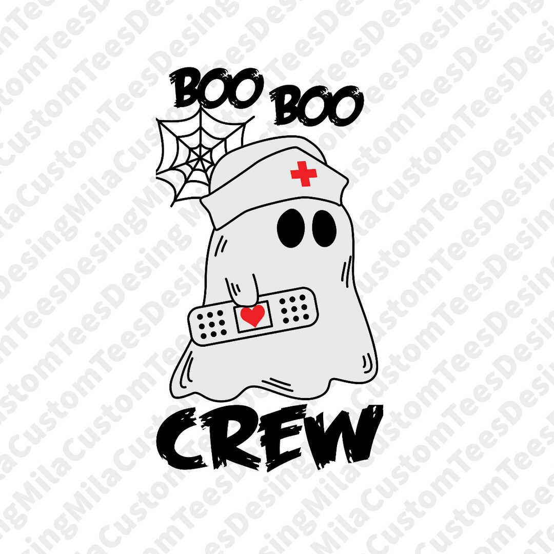 Boo Boo Crew Png, Happy Halloween Png, Spooky Png, Nurse Png, Western ...