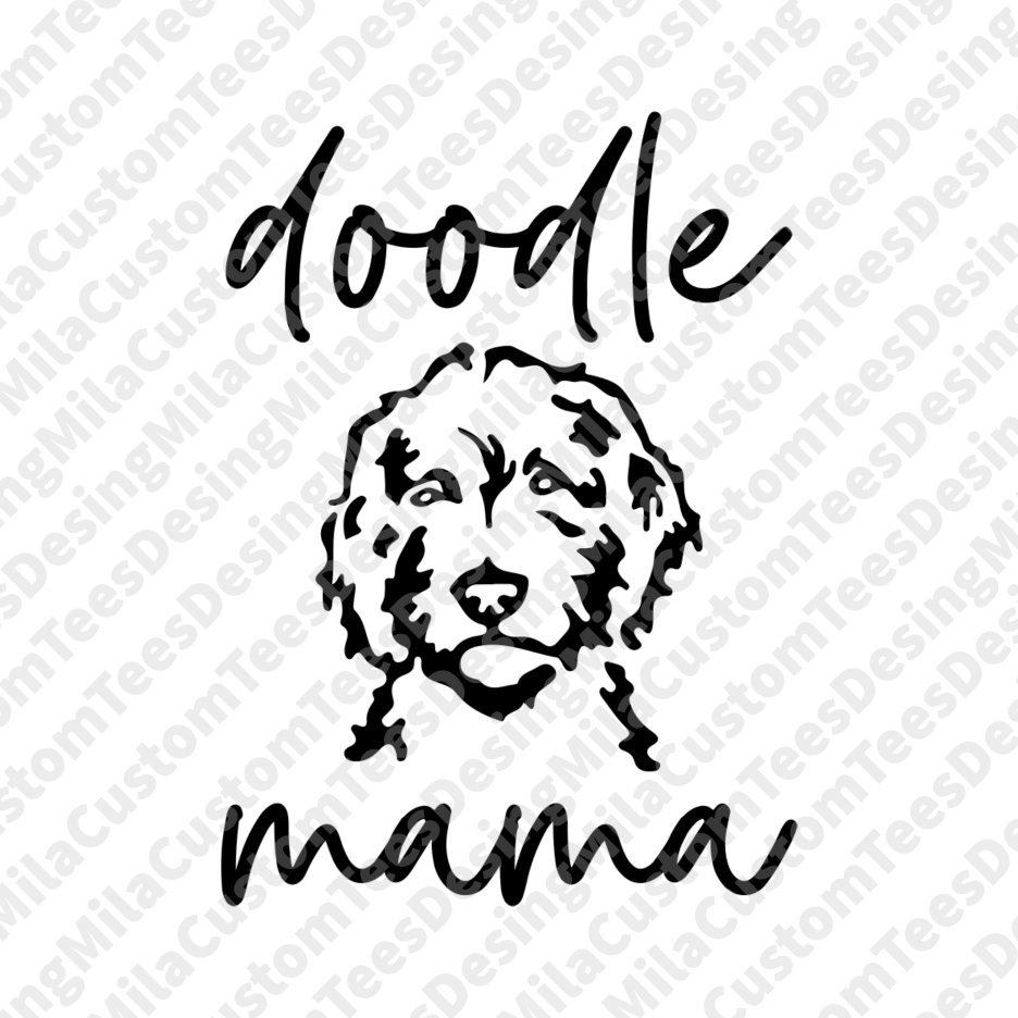 Doodle Mama Svg, Dog Mom Svg, Doodle Mom Svg, Dog Lovers Svg, Dog Owner ...