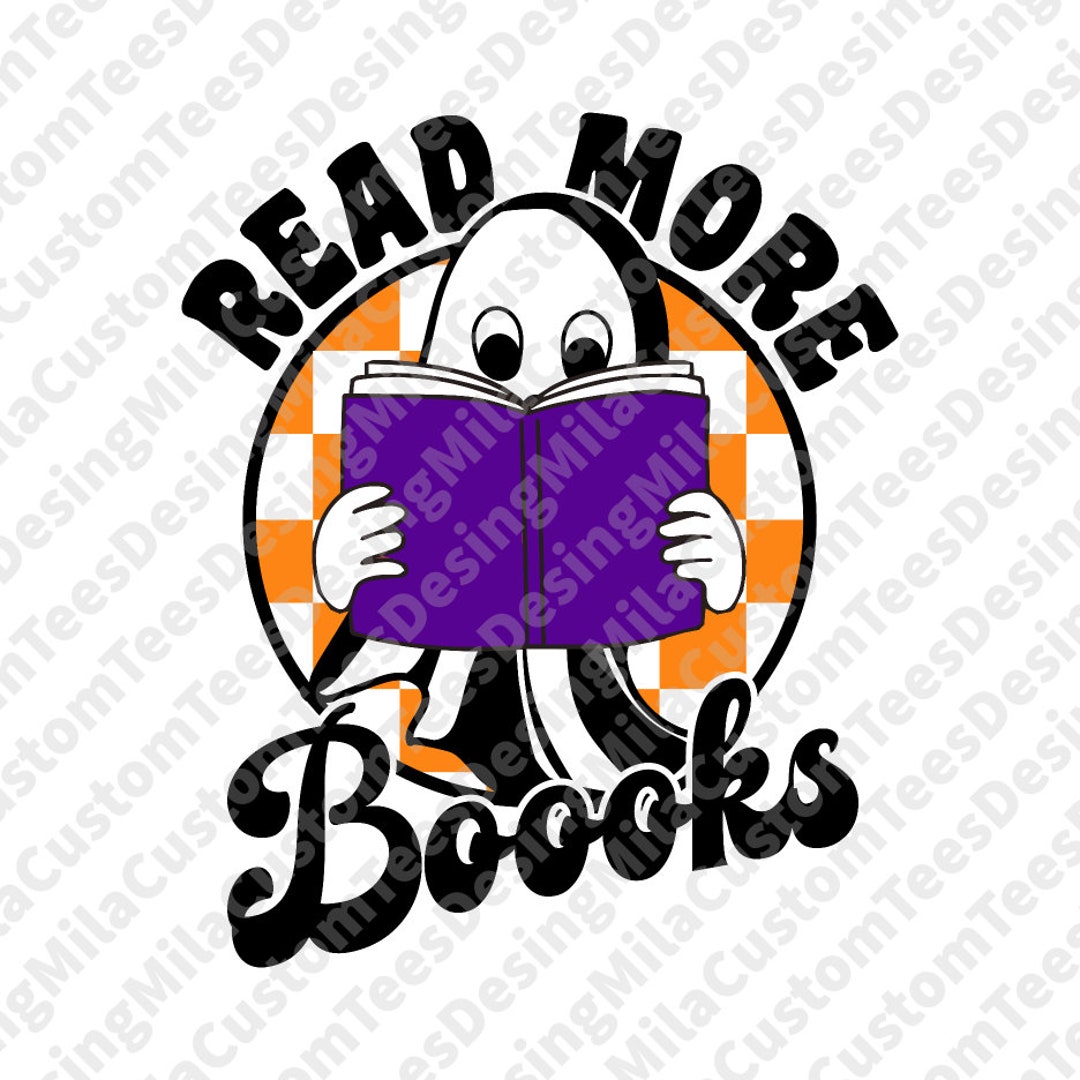 Read More Books Png, Ghost Png, Happy Halloween Png, Halloween Books ...