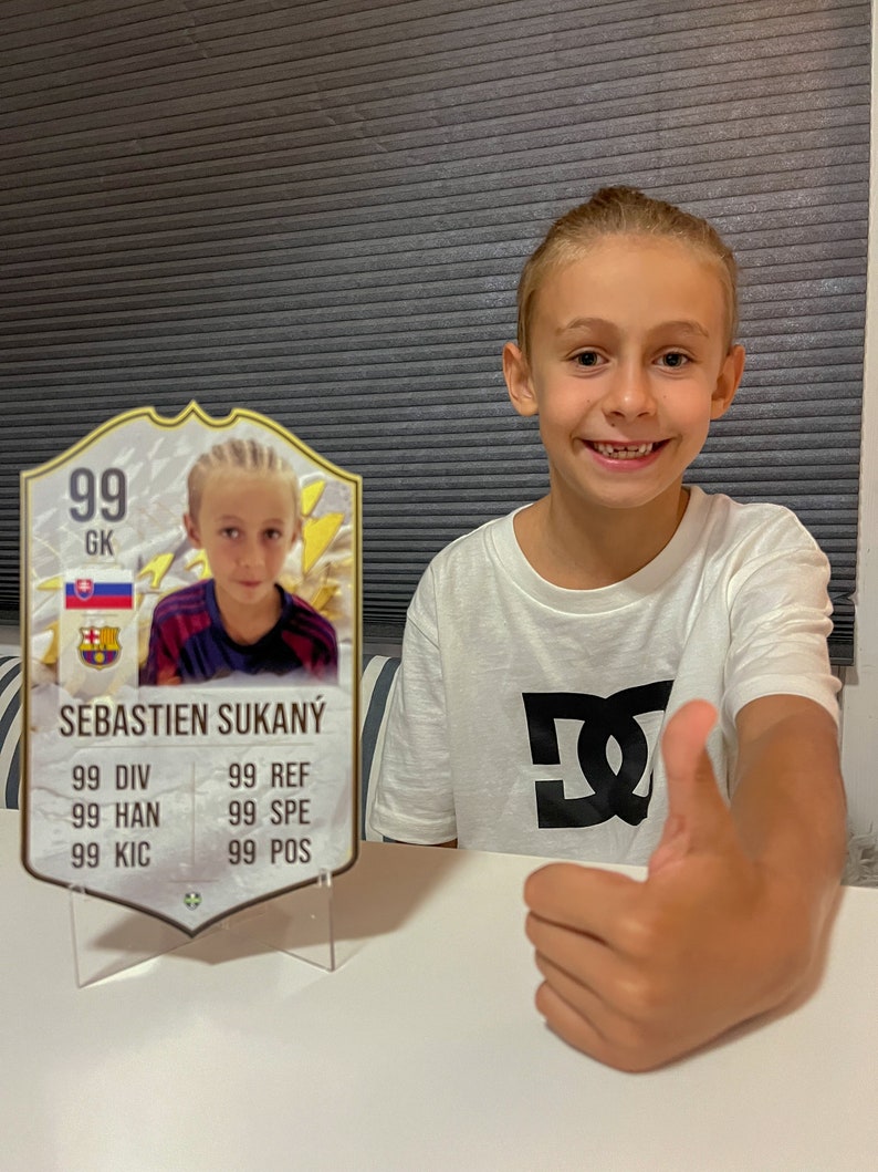 Personalized Soccer Card: Custom Football Fan Gift - Etsy