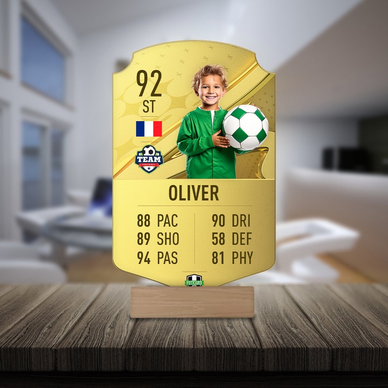 Soccer Card - Etsy