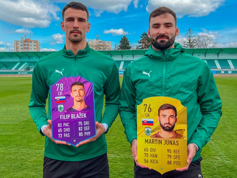 Football Card Player of the Month – Personalized Football Trading Card ...