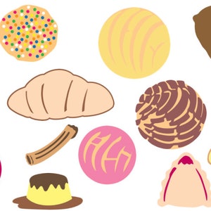 SVG Pan Dulce - Etsy