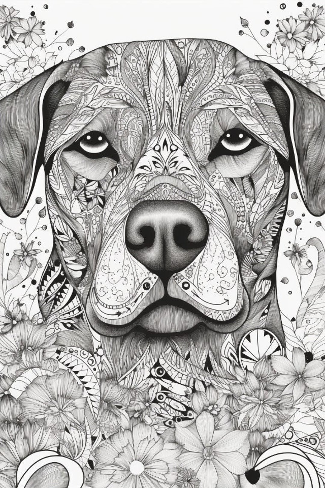 Labrador Retriever 100 Amazing Patterns Adult Colouring Book - Etsy