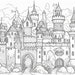 30 Castles Colouring Pages Amazing Patterns Adult Colouring - Etsy