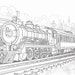 30 Trains Colouring Pages, Amazing Patterns, Adult Colouring Book ...