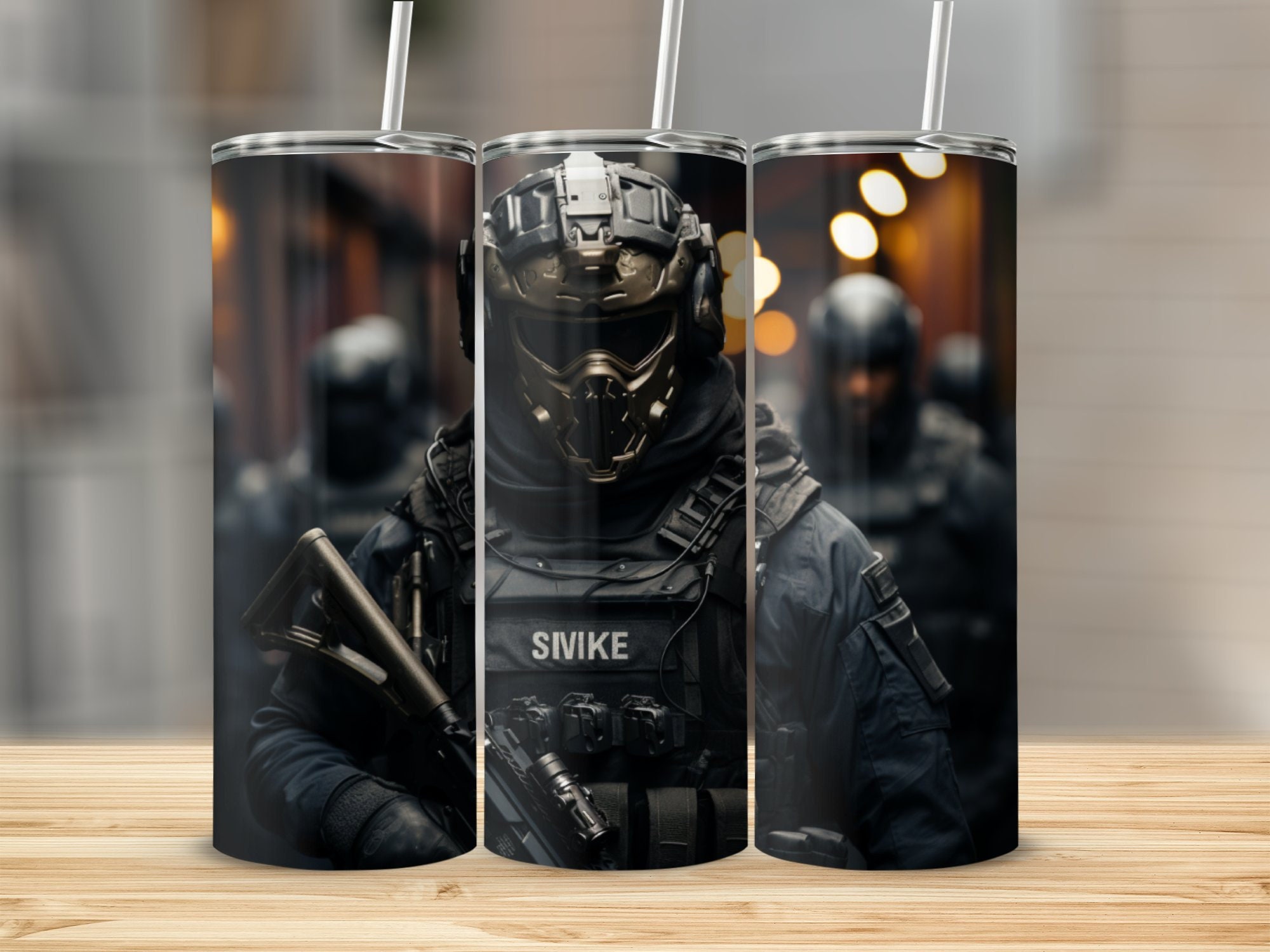 Swat Tumbler, 20oz Tumbler With Straw, Swat Tumbler Cup, Gift for Her, Gift for Him, Travel Cup ...