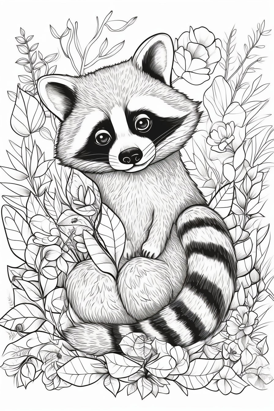 50 Forest Animals Colouring Pages, Amazing Patterns, Adult Colouring ...
