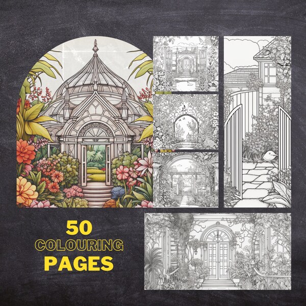 Colouring Pages - Etsy UK