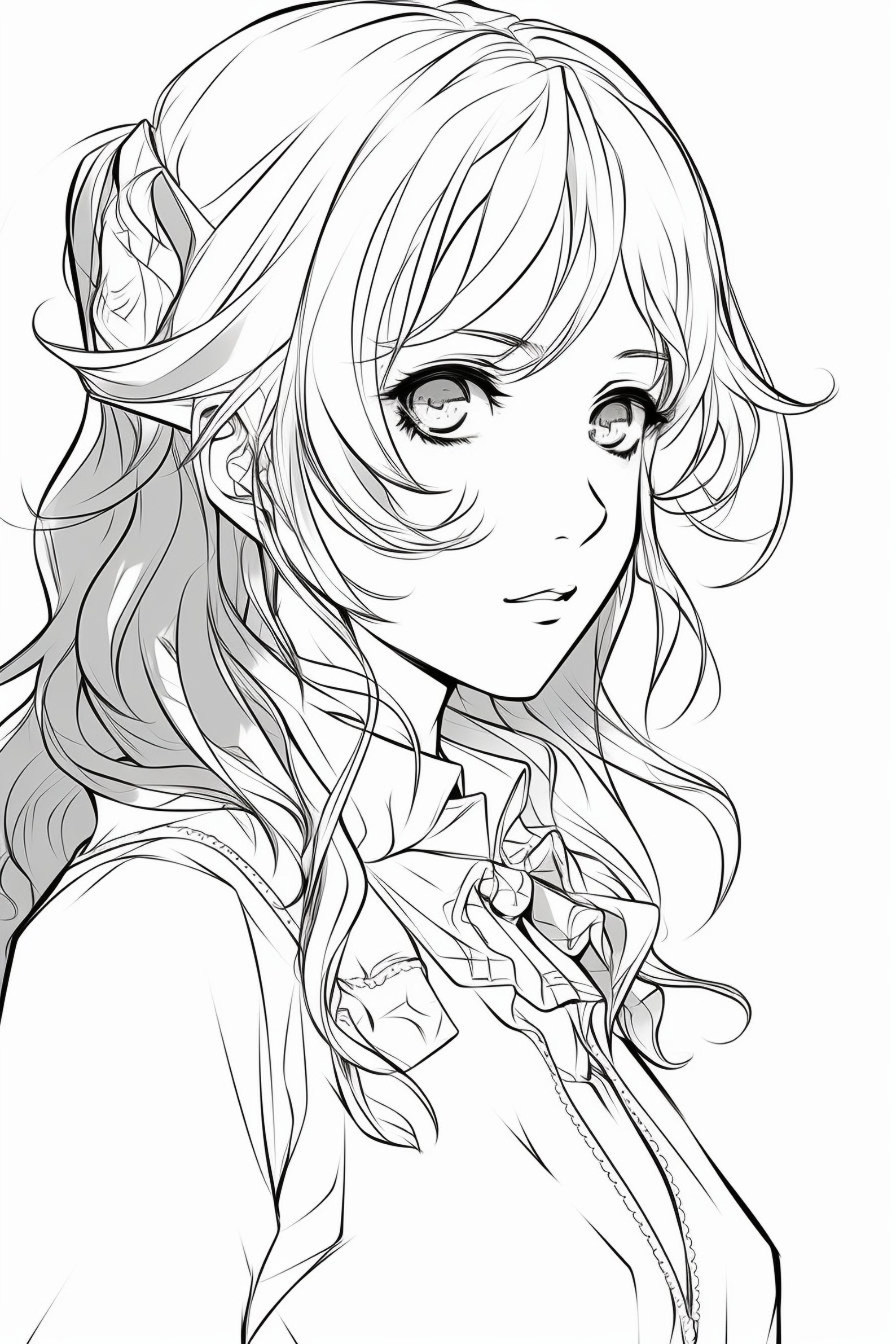 30 Anime Colouring Pages Amazing Patterns Adult Colouring - Etsy