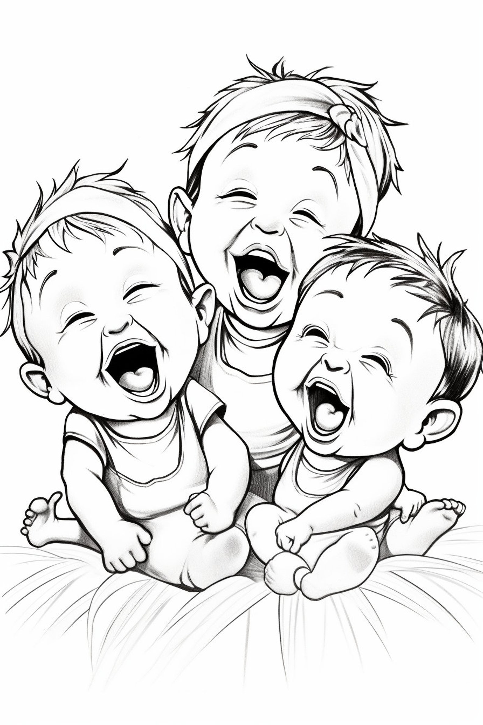 20 Elves Laughing Kids Colouring Pages, Amazing Patterns, Kids ...