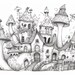 50 Mushroom Fairy Houses Colouring Pages for Adults, Amazing Patterns ...