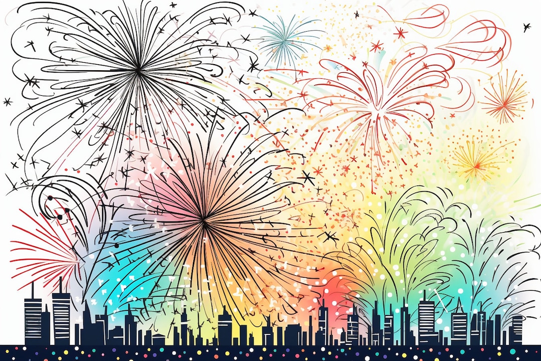 50 Firework Colouring Pages Amazing Patterns Adult Colouring - Etsy