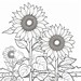 20 Sunflowers Kids Colouring Pages, Amazing Patterns, Kids Colouring ...