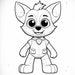 20 Baby Fox Kids Colouring Pages, Amazing Patterns, Kids Colouring Book ...