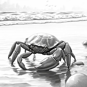 20 Crab Kids Colouring Pages, Amazing Patterns, Kids Colouring Book ...