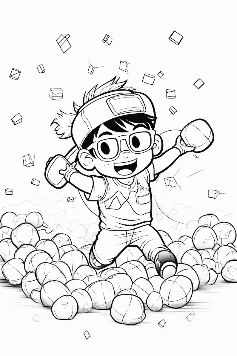 20 Snowball Fight Kids Colouring Pages, Amazing Patterns, Kids ...