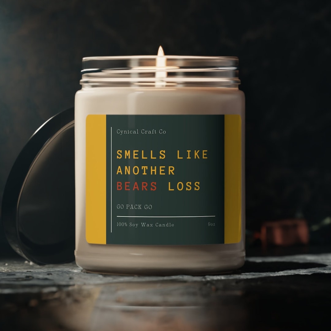 Smells Like Another Bears Loss Candle | Green Bay Packers | Football ...
