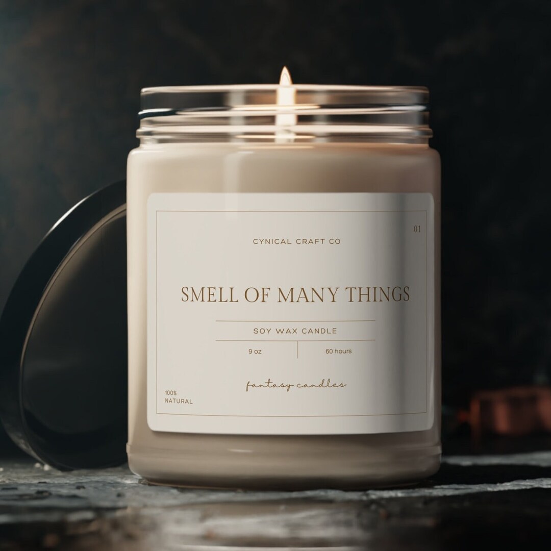Smell of Many Things D&D Candle Nerdy Candle Dungeon Master Gift ...