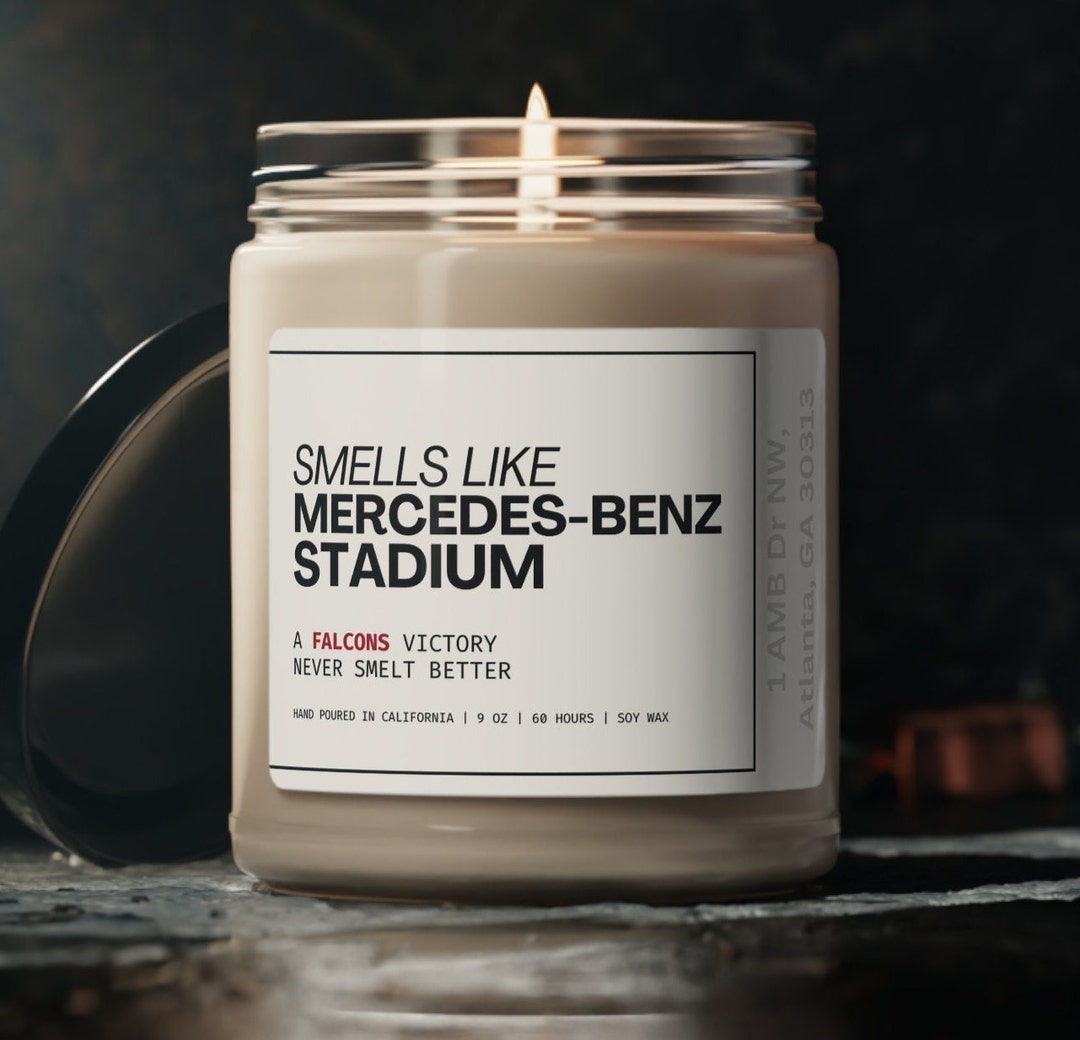 Mercedes-benz Stadium Candle | Atlanta Falcons Candle | Funny Candle ...