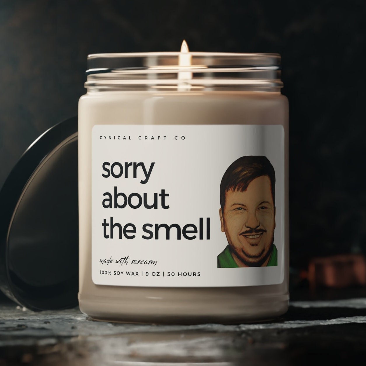 John Wayne Gacy Candle Sorry About the Smell Funny Candle Gift Funny Home Decor Serial Killer ...