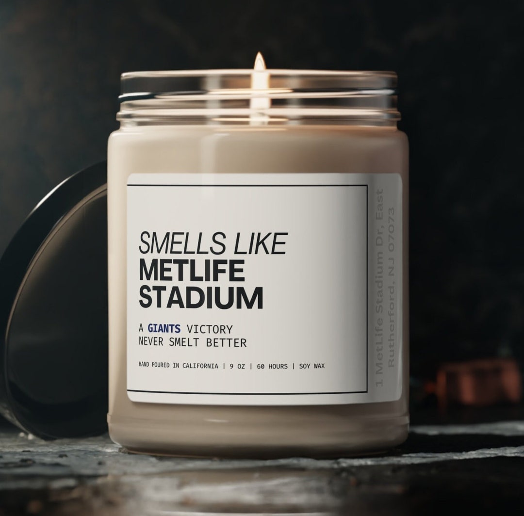 Metlife Stadium Candle | New York Giants Candle | Funny Candle Gift ...