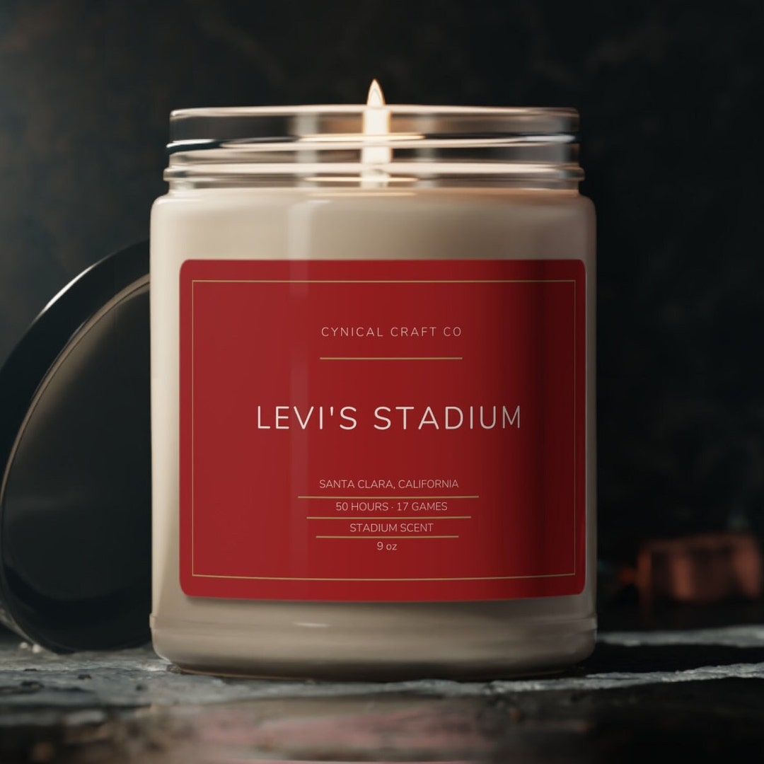 Levi's Stadium Candle, San Francisco 49ers Candle, San Francisco 49ers ...