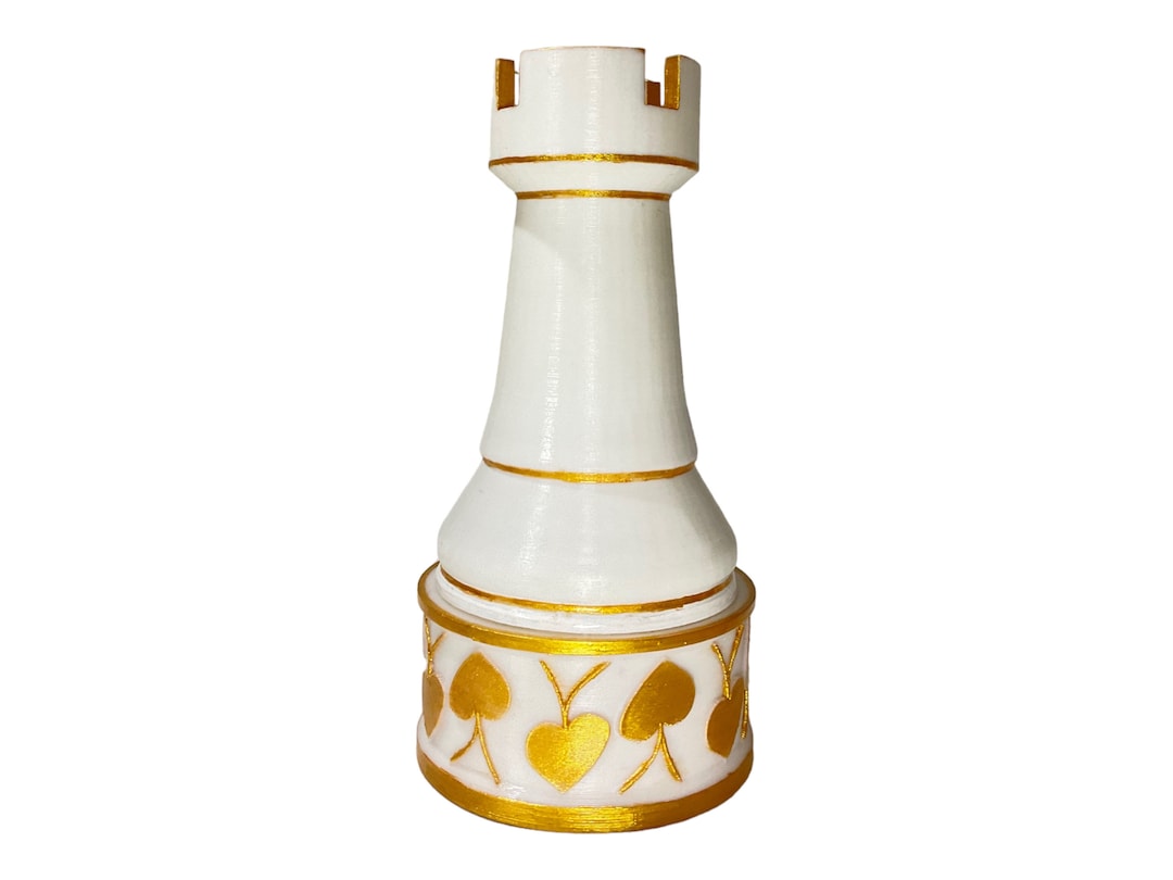 3D Printed Rook Chess Piece Best for Home Decor, Unique Gift Ideas - Etsy