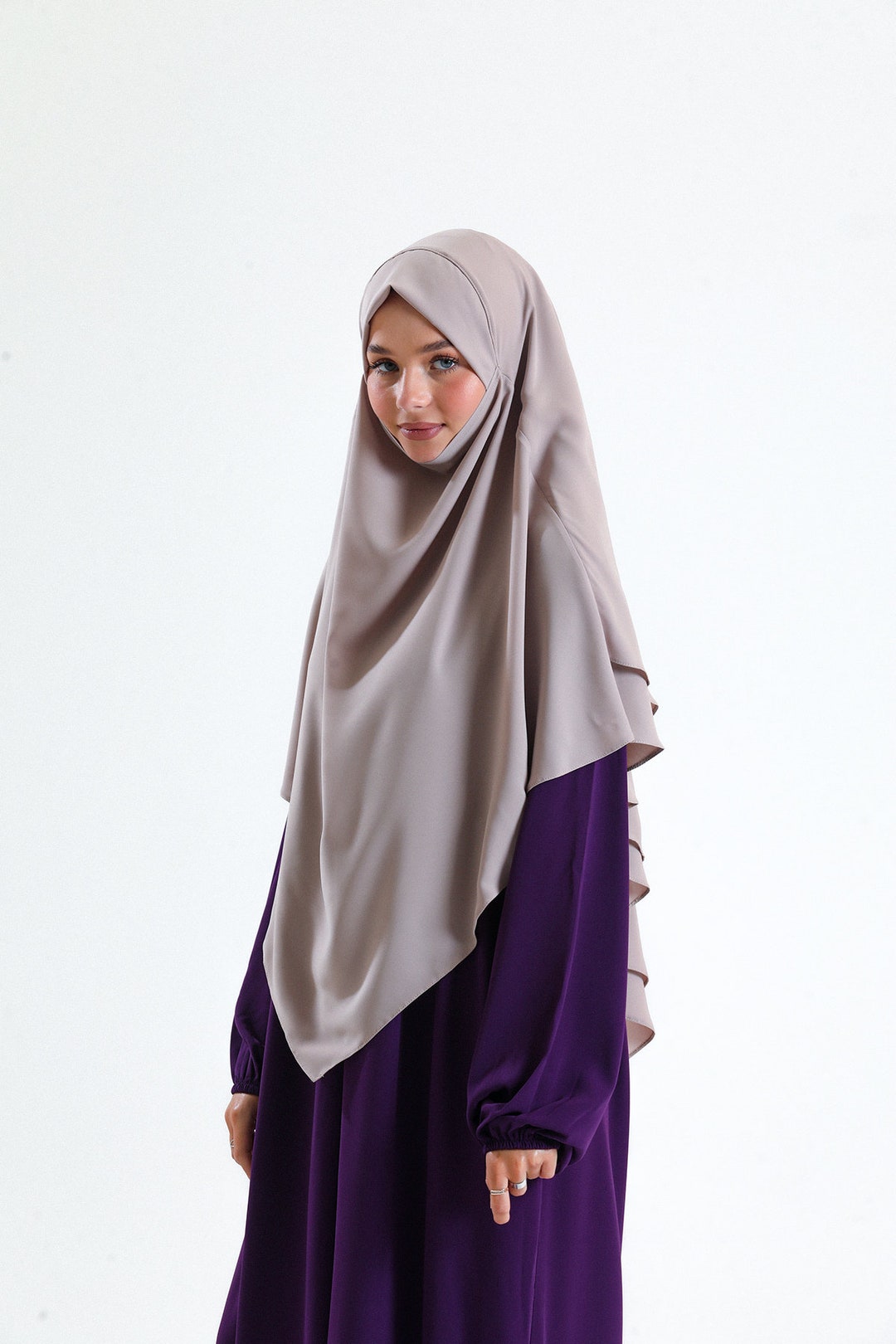 Sufle Khimar Niqab Double Layer Jilbab Women Hijab Muslimwear - Etsy