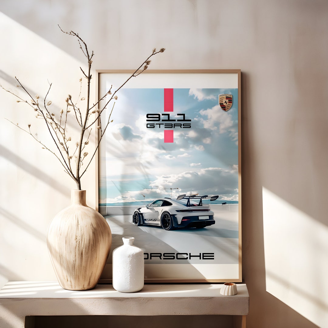 Porsche Poster, Vintage Porsche Print, Vintage Porsche Wall Art ...