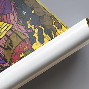 Bill Cipher Weirdmageddon Poster: Gravity Falls Retro Wall Art - Etsy