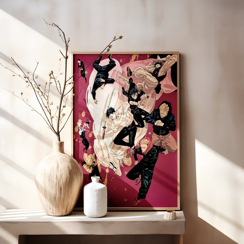Jujutsu Kaisen Poster - Etsy