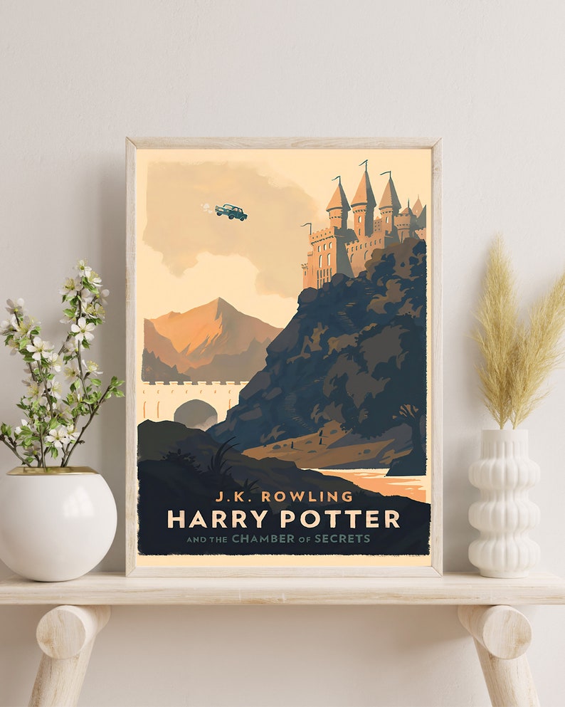Harry Potter Movie Poster, Room Decor, Home Decor, Art Poster for Gift ...
