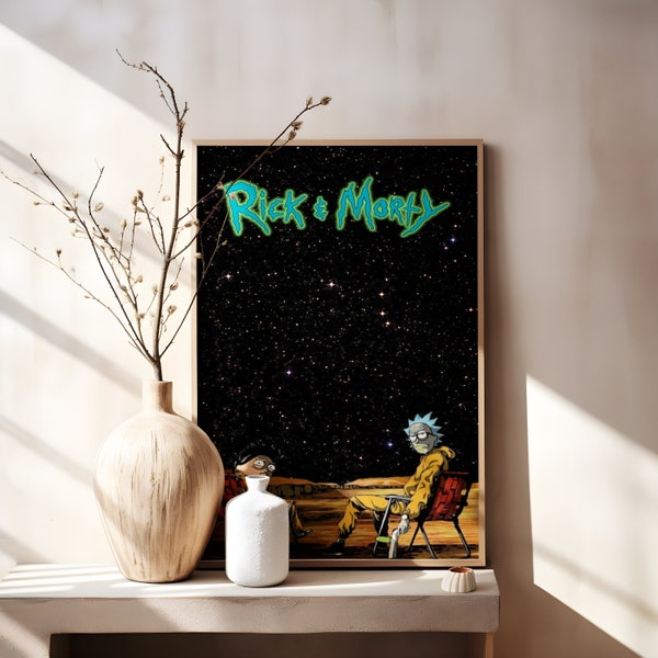 Rick and Morty Poster - Etsy