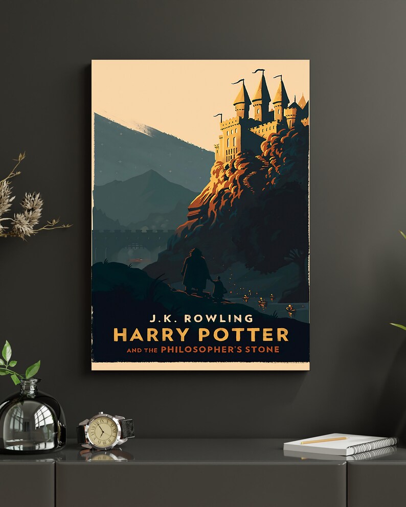 Harry Potter Movie Poster, Room Decor, Home Decor, Art Poster for Gift ...