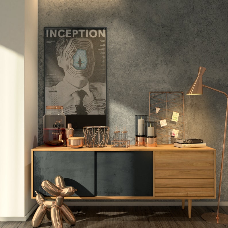 Inception Movie Poster, Sci-fi Canvas Art Print - Etsy