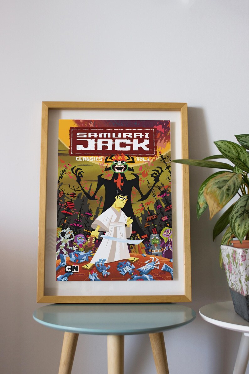 Samurai Jack Poster: Cartoon Network Series Art Print - Etsy