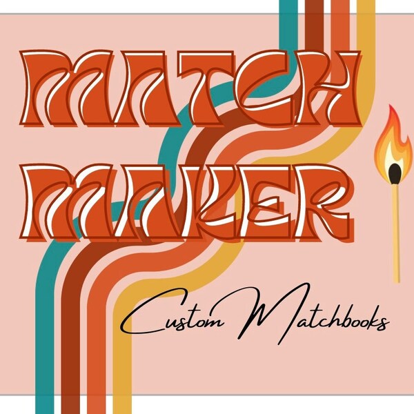 Custom Matchbooks - Etsy