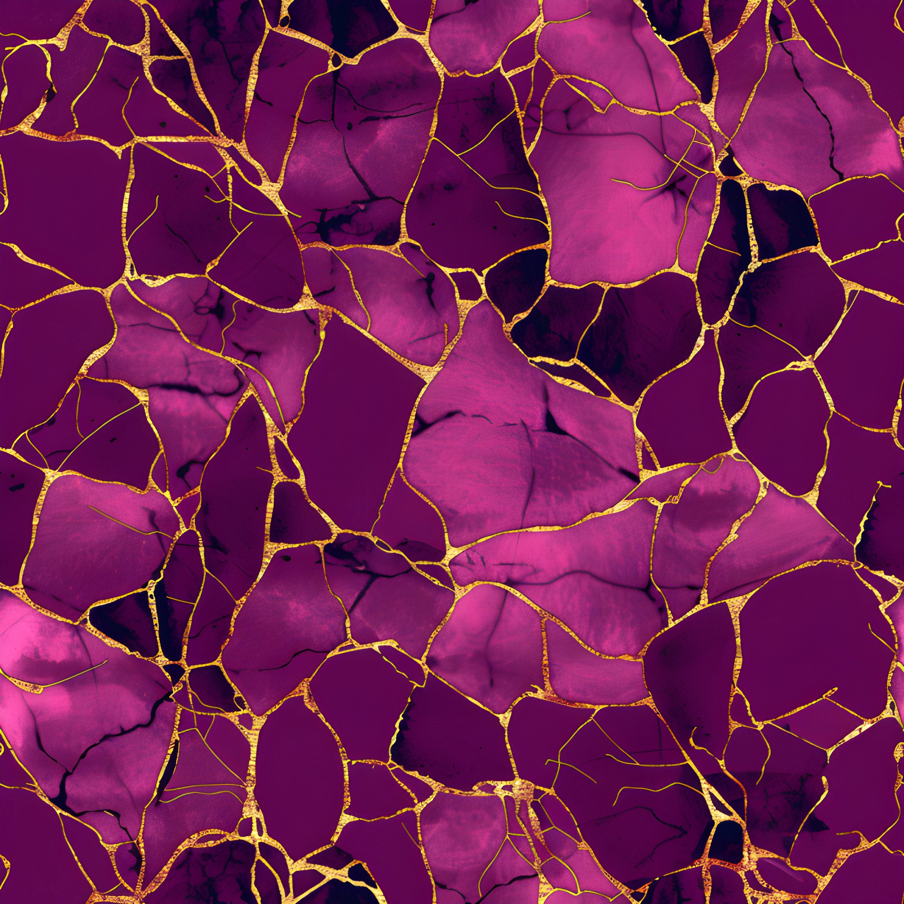 Magenta Kintsugi Pattern. Digital Pattern. PNG & SVG. Digital Download ...