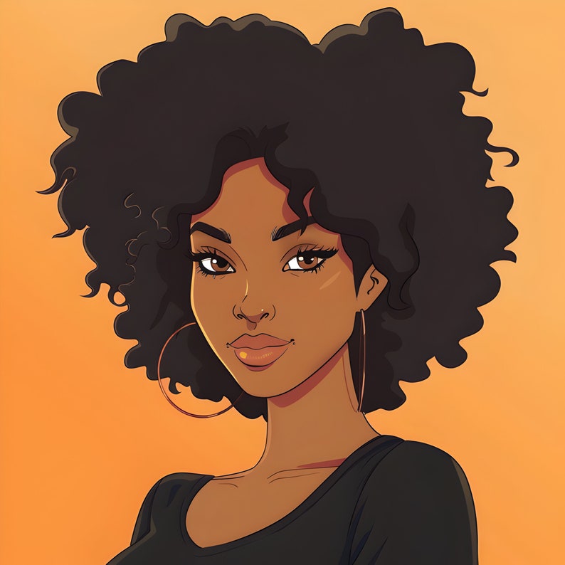 Black Woman Afro Svg Png Images Black Svg Images Beautiful Woman