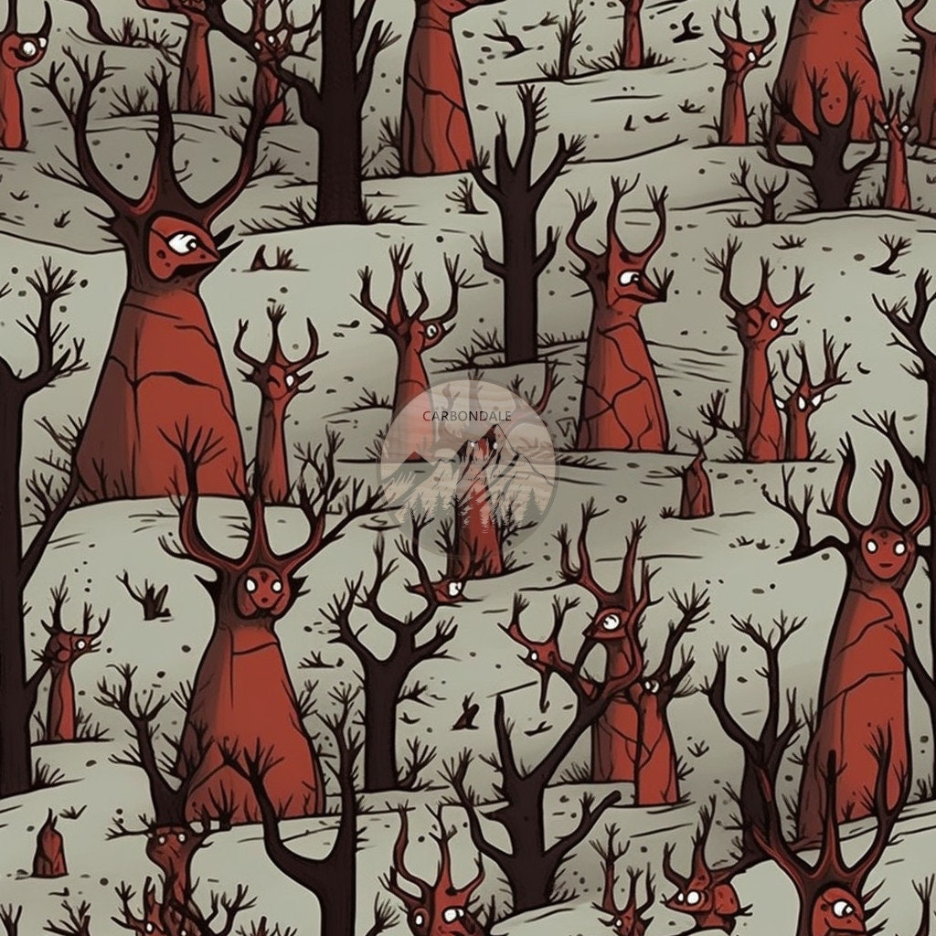 18 Weird Dark Seamless Patterns - Wacky Art, Weird Art, Don't Starve ...