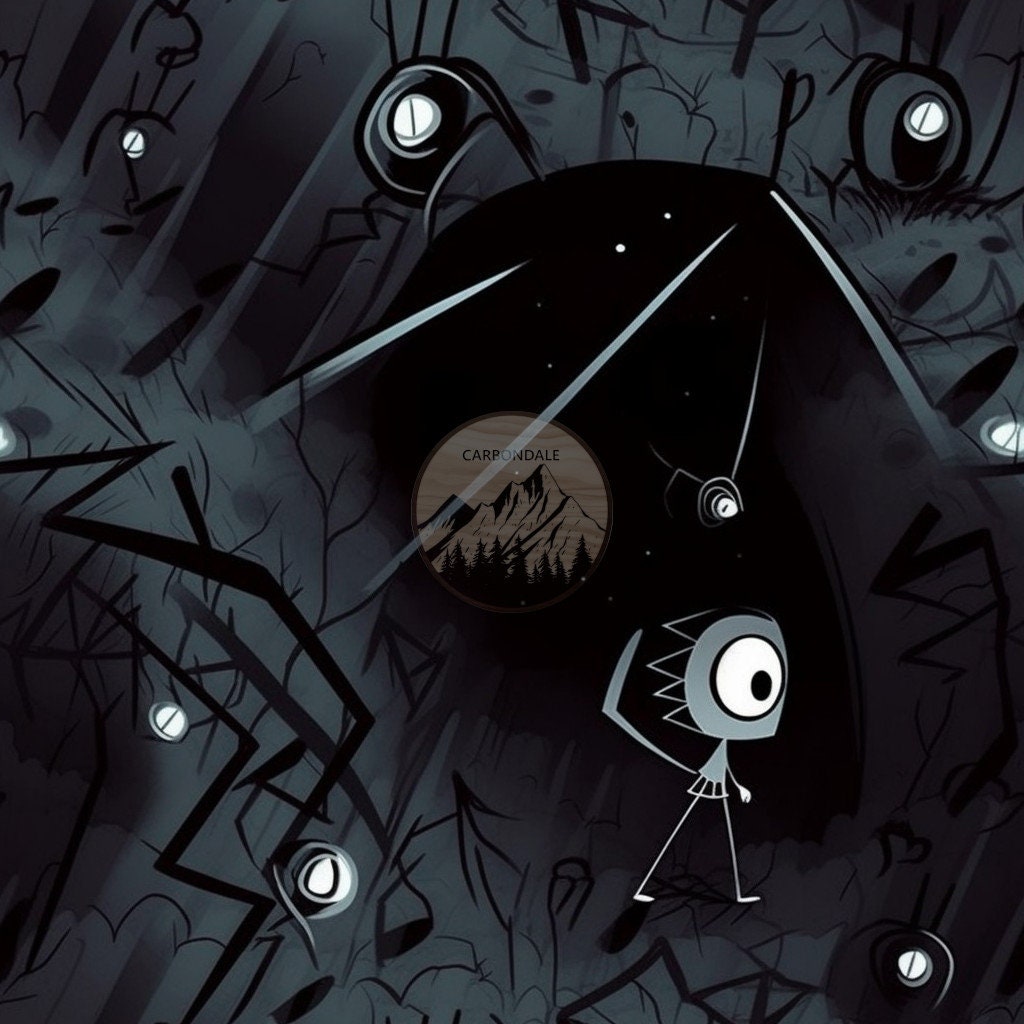 18 Weird Dark Seamless Patterns Wacky Art, Weird Art, Don't Starve ...