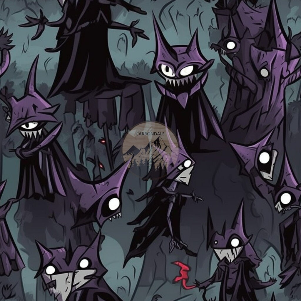 18 Weird Dark Seamless Patterns - Wacky Art, Weird Art, Don't Starve ...