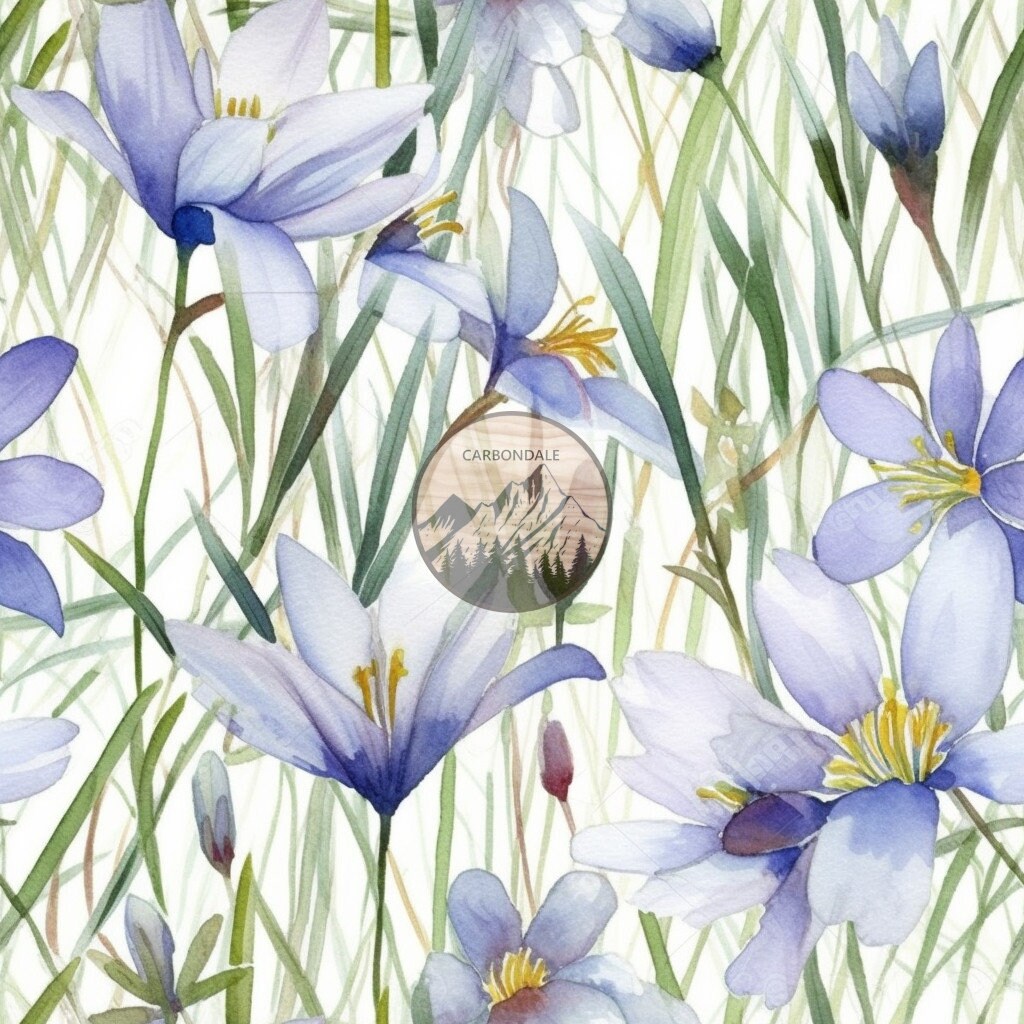 16 Seamless Watercolor Flower Patterns - Digital Crafting Paper - Etsy