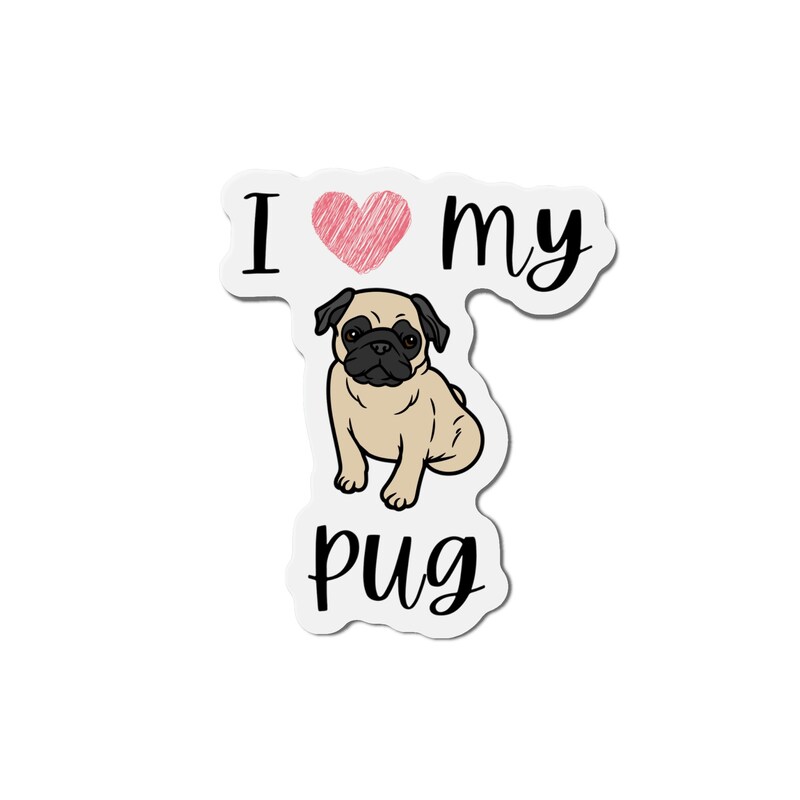 Pug Magnet - Etsy