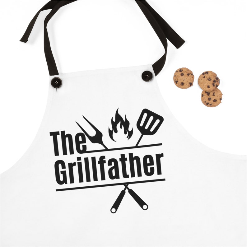 The GRILL Father APRON Apron for Dad Fathers Day Gift BBQ - Etsy