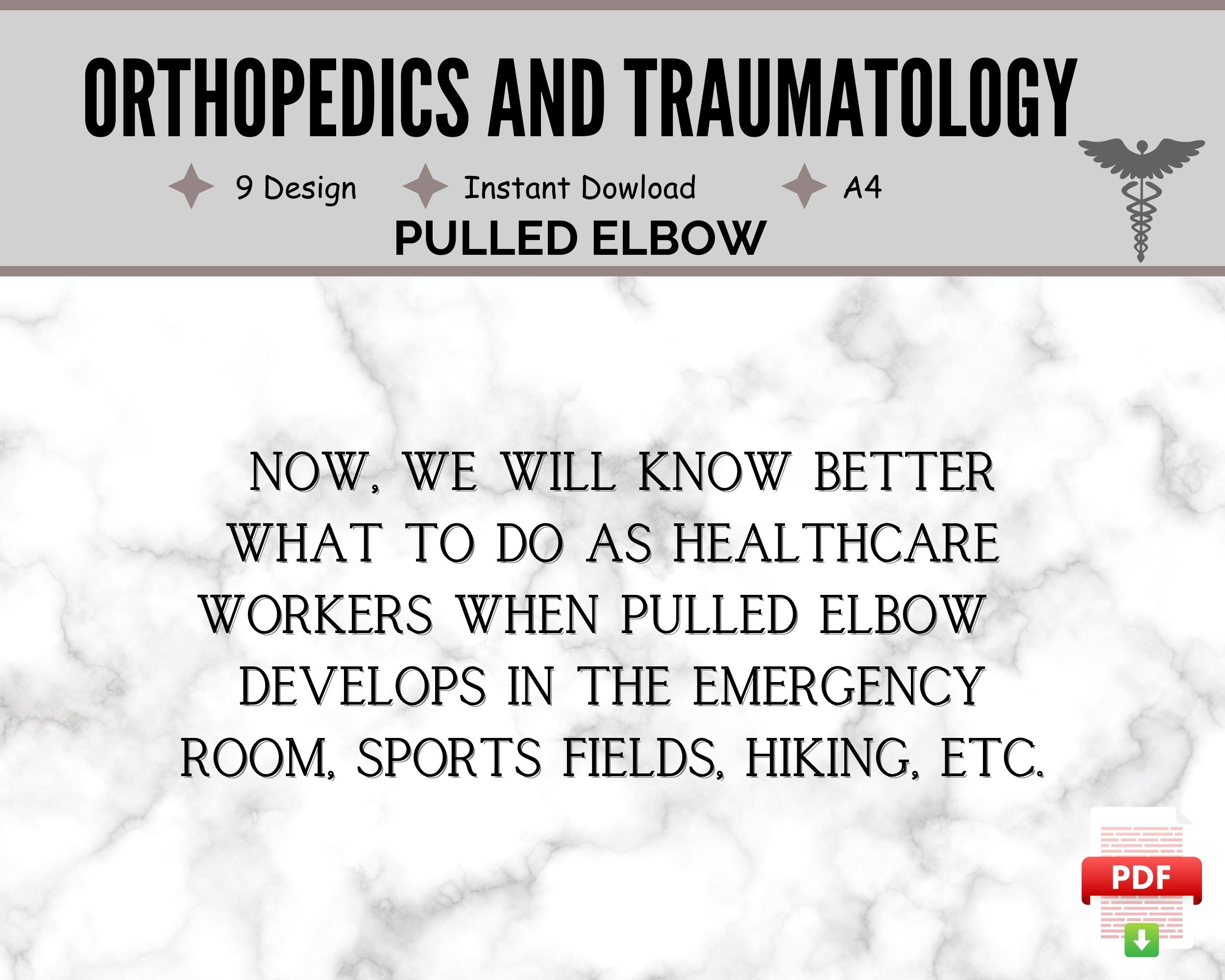 Pulled Elbow, Nursemaid's Elbow, Reduction Technique - Etsy